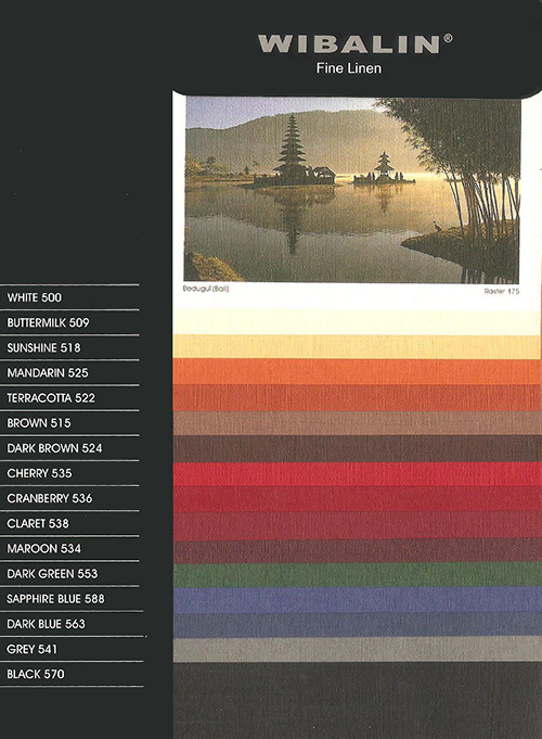 PT. Pentamapan Cemerlang » WIBALIN® Fine Linen, Satina & Flute